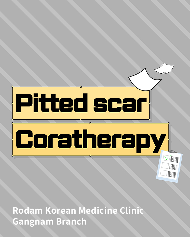The reasons for the formation of pitted scars and the effects of ...